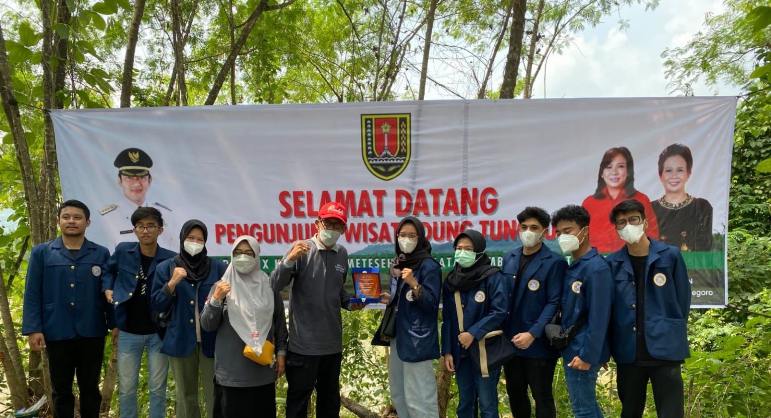 Tim KKN BBM 65 UNAIR Kembangkan Potensi Wisata Air Dung Tungkul ...