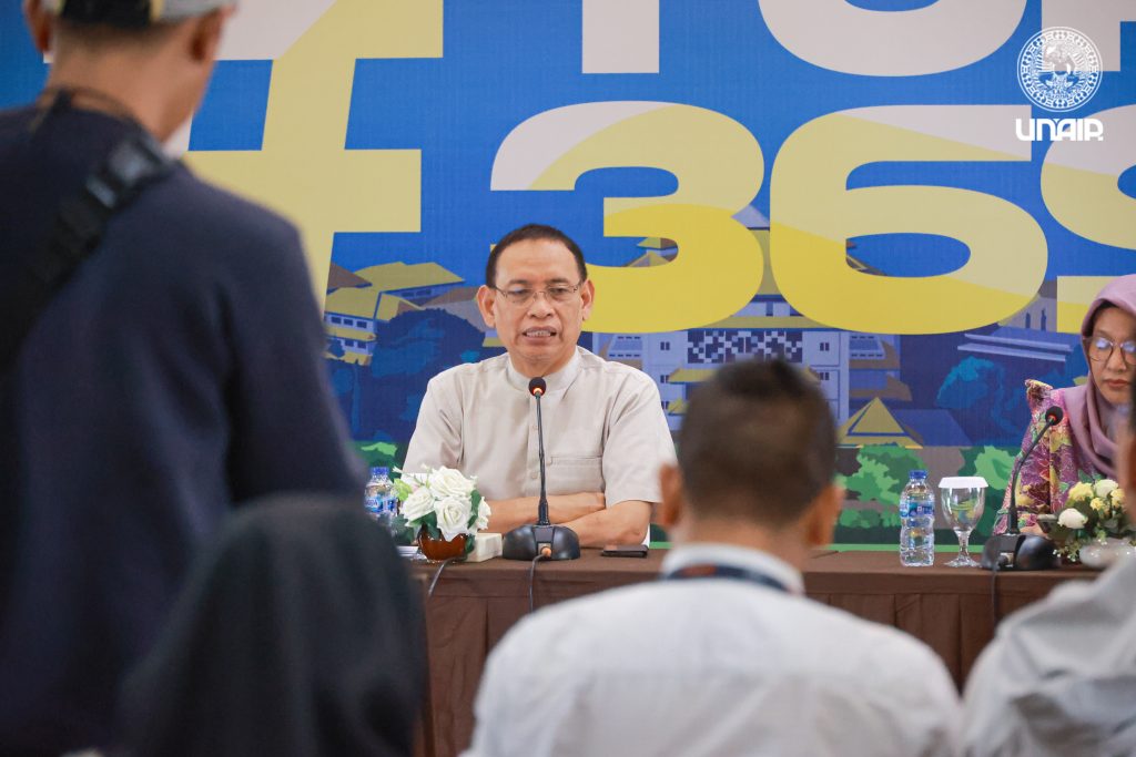 Foto : Konferensi Pers SNBT 2023 - Universitas Airlangga Official Website