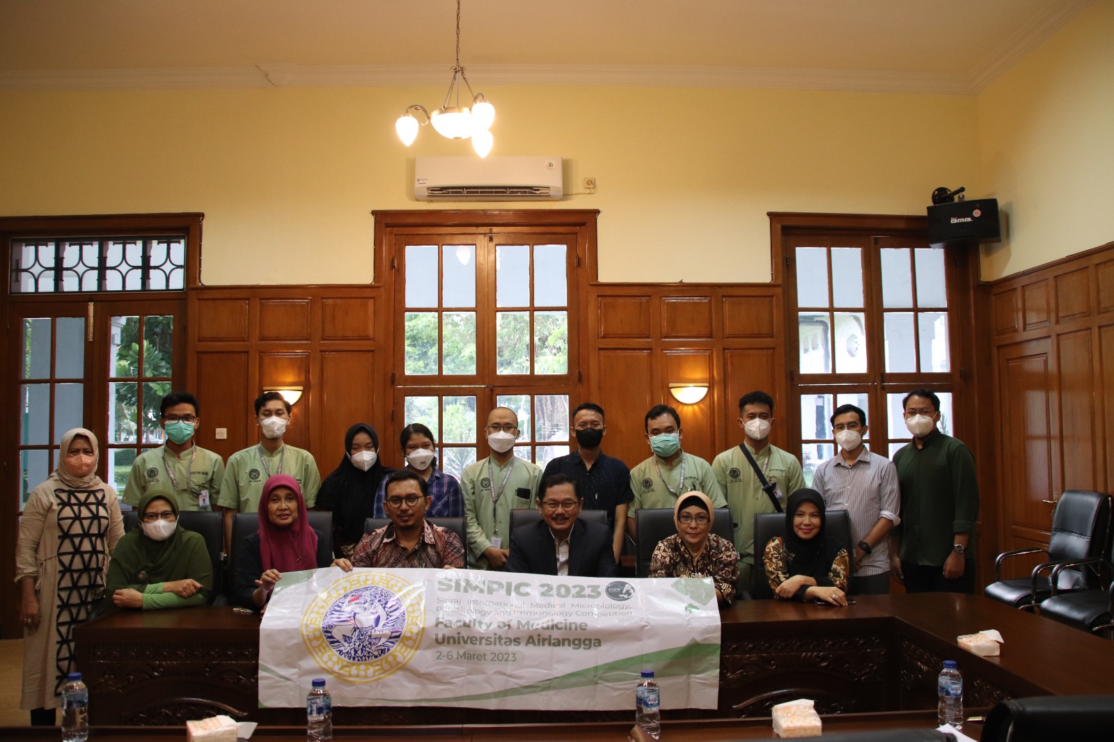 Dekan Berangkatkan Delegasi Olimpiade Simpic ke Thailand - Universitas ...