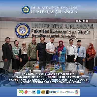 ACADEMIC COLLABORATION VISIT FROM MANAGEMENT AND HUMANITIES DEPARTMENT ...