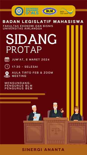Sidang Prosedur Tetap BLM FEB UNAIR 2024 - Universitas Airlangga ...