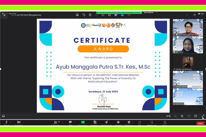 Webinar Internasional MEDVOC: Multicultural Education in Vocational ...