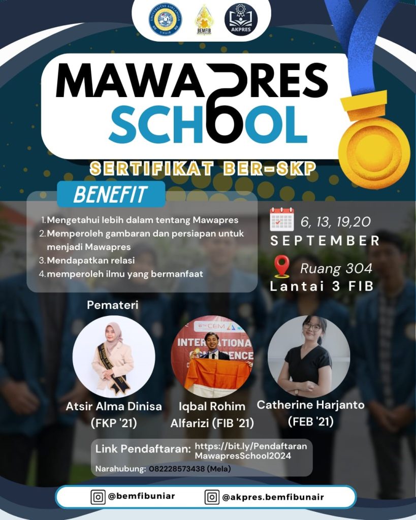 Mawapres School: Ajang Pengembangan Bakat Mahasiswa - Universitas ...